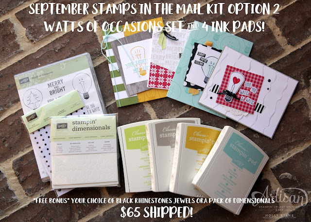 Paper Joy: September Stamps in the Mail Kit - Watts of Occasions