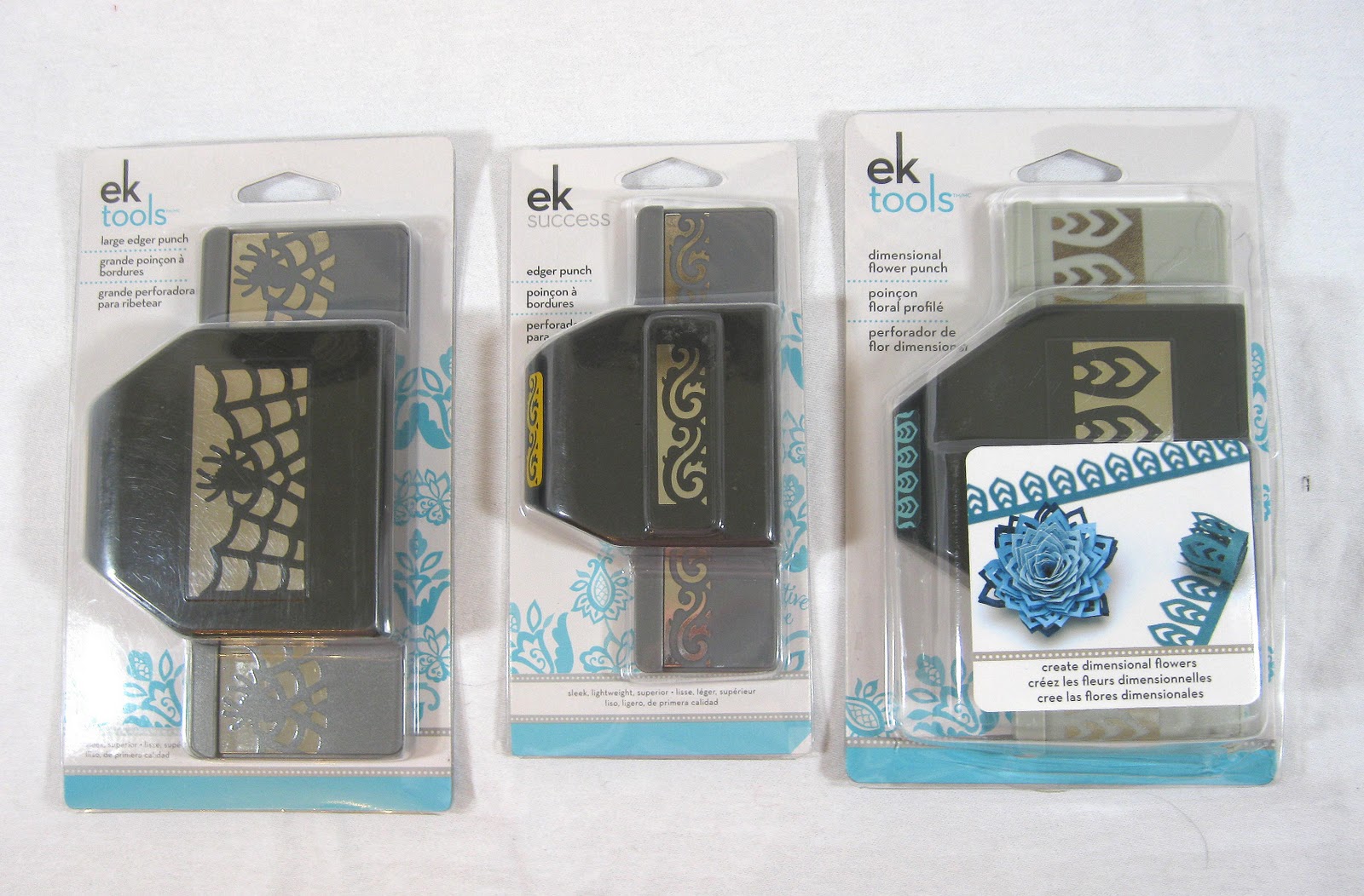 Leslie's Art and Sew: Paper Punches from EK Success--A Review