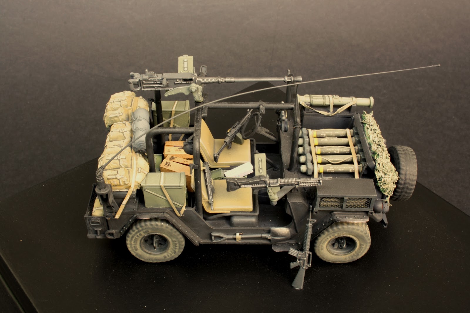 Miniature Creations: Ranger M151 FAV as seen in Military in Scale May 2012