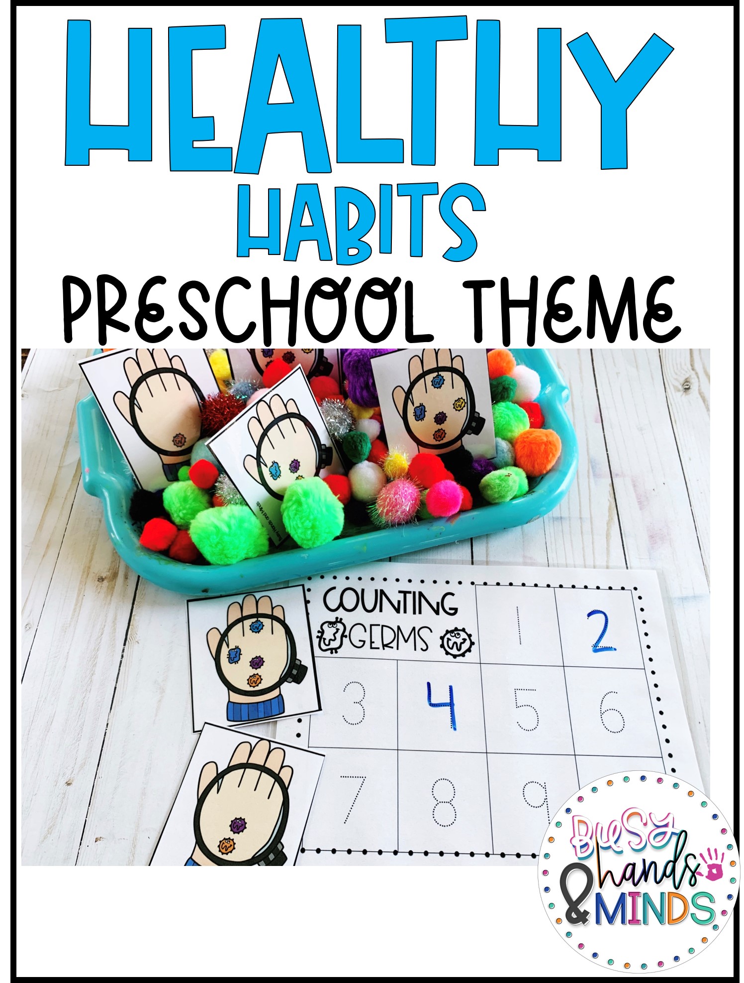 Healthy Habits Preschool Theme | Busy Hands and Minds