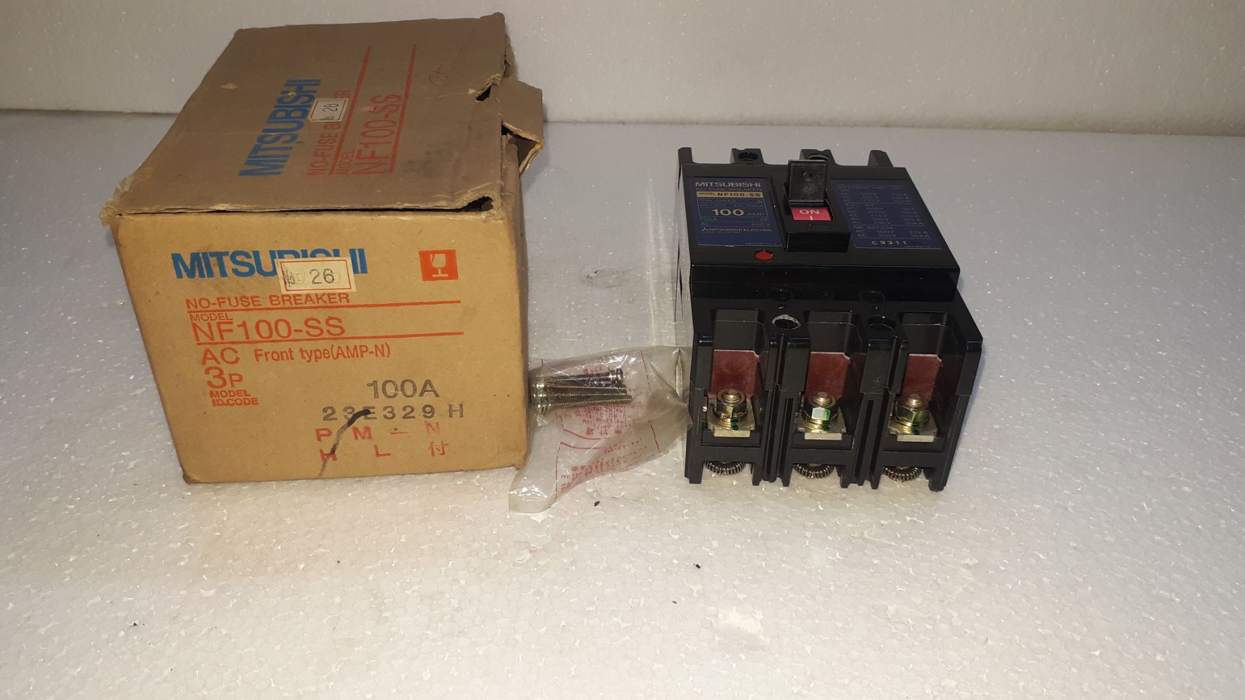 MITSUBISHI NF100-SS NO FUSE BREAKER 100A 3P 660V