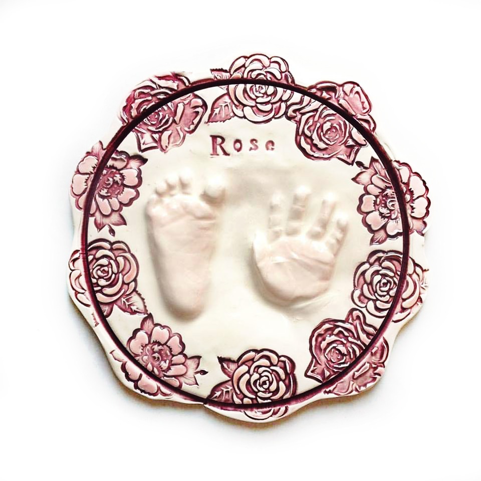 TheBabyHandprintCompany: Baby Prints - Baby Print Kit - Custom Nursery ...