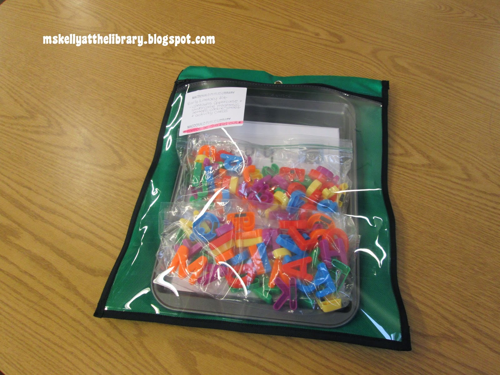 Ms. Kelly at the Library: Cookie Sheet + Magnetic Letters = Easy Early ...