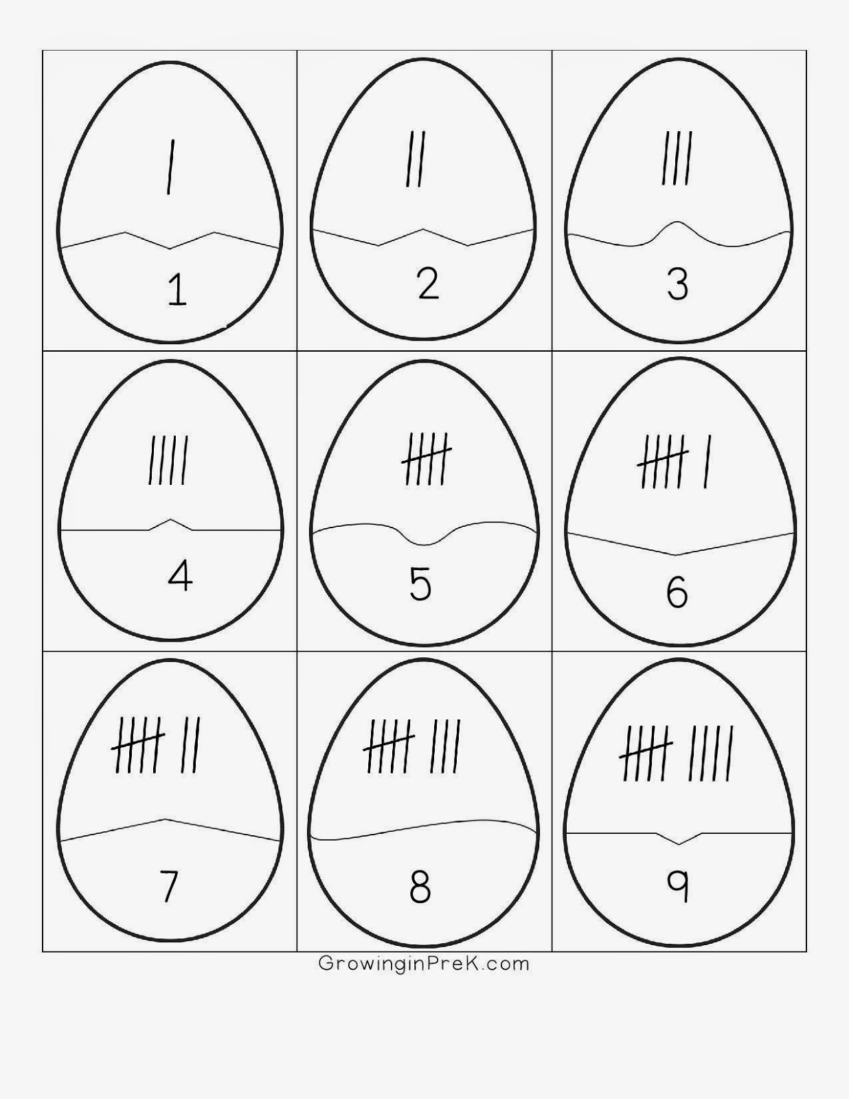 GrowinginPre-K and K: Sight word egg hunt