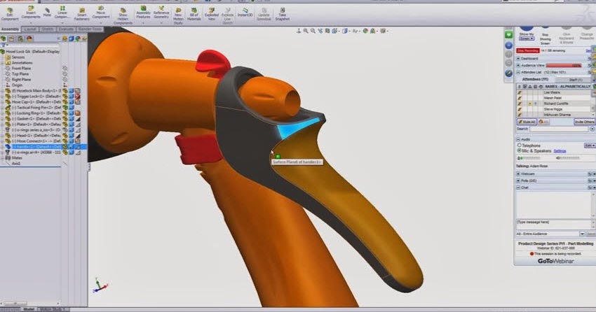 How to use Solid Surface modeling for Product Design in Solidworks ...