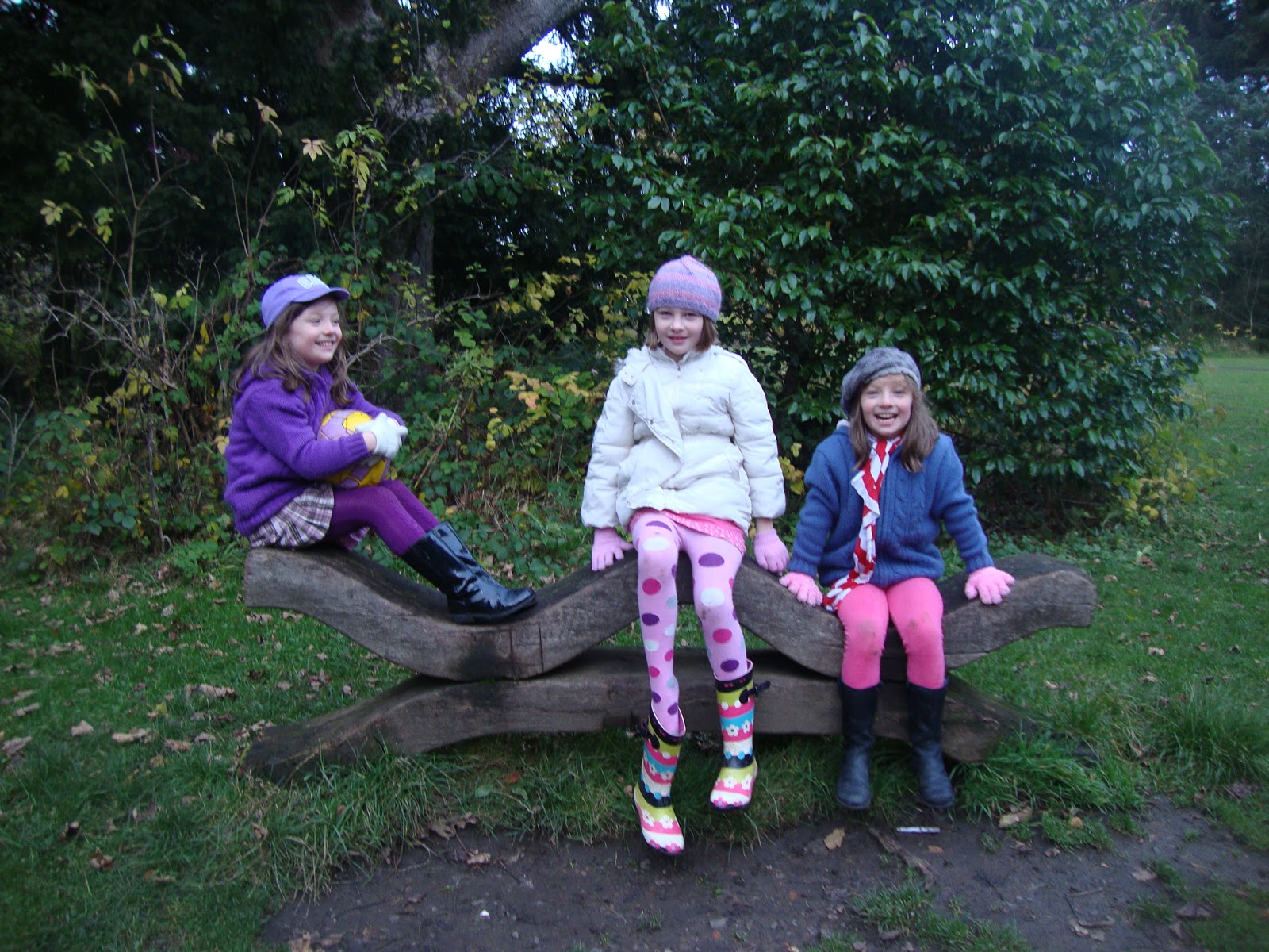 Running With Triplets: Walking in Edinburgh - Cammo Estate