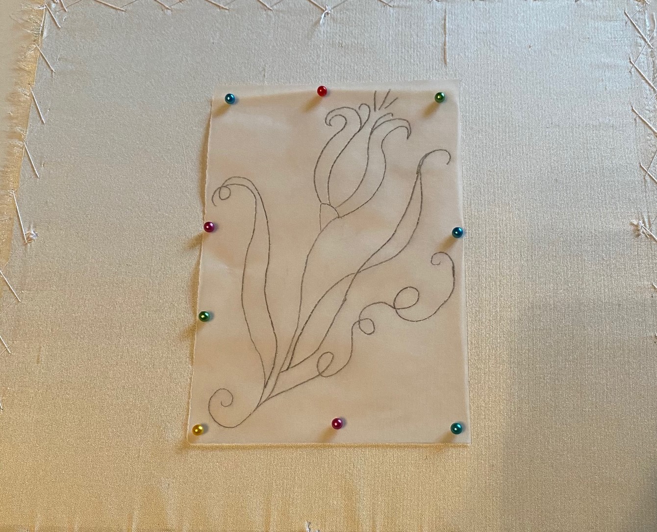 Transferring the Pattern with the Prick and Pounce Method