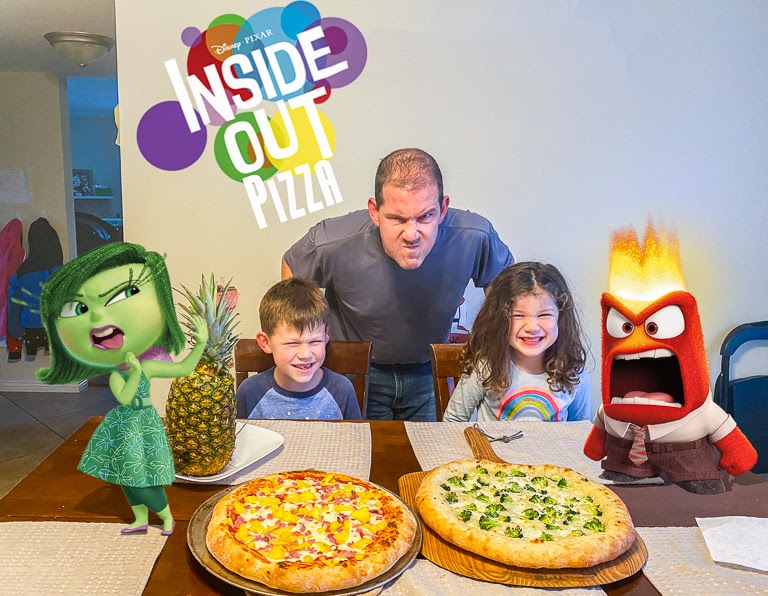 Tales of the Flowers: Pizza at Home - Disney's Inside Out Pizza ...