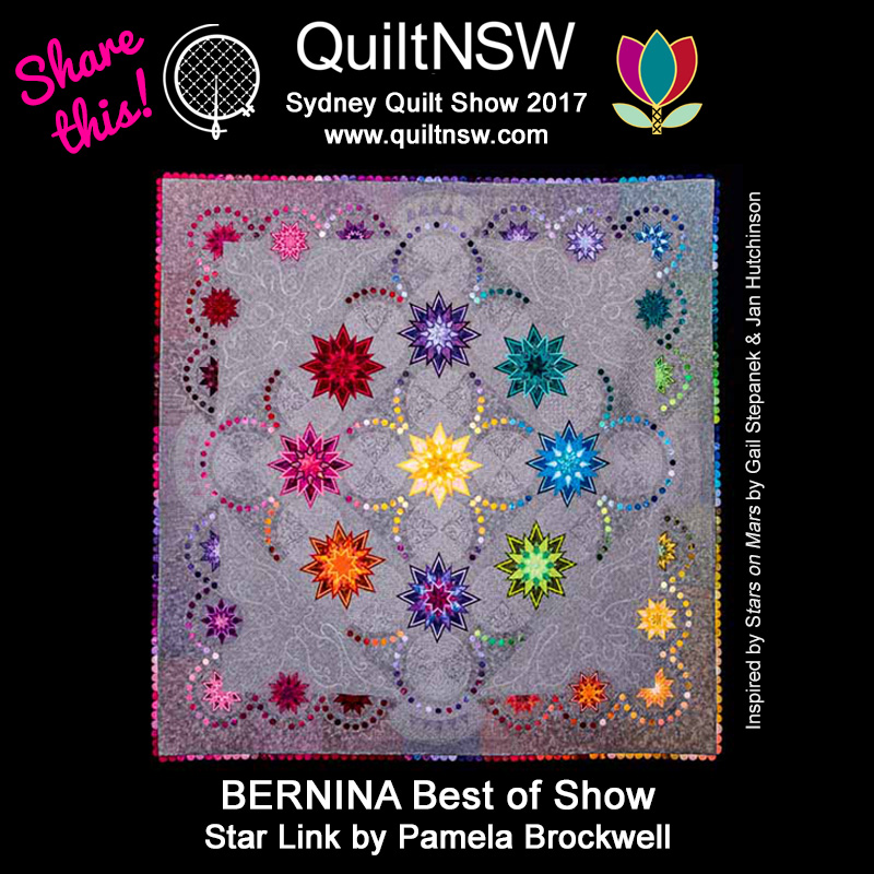 QuiltNSW Blog: Sydney Quilt Show 2017 Prize Winners