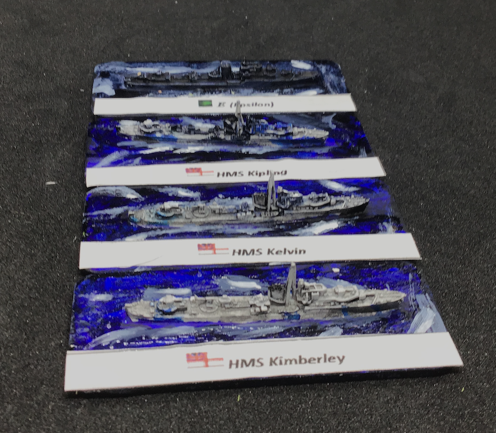 The Analogue Hobbies Painting Challenge: From PeterD K Class Destroyers ...