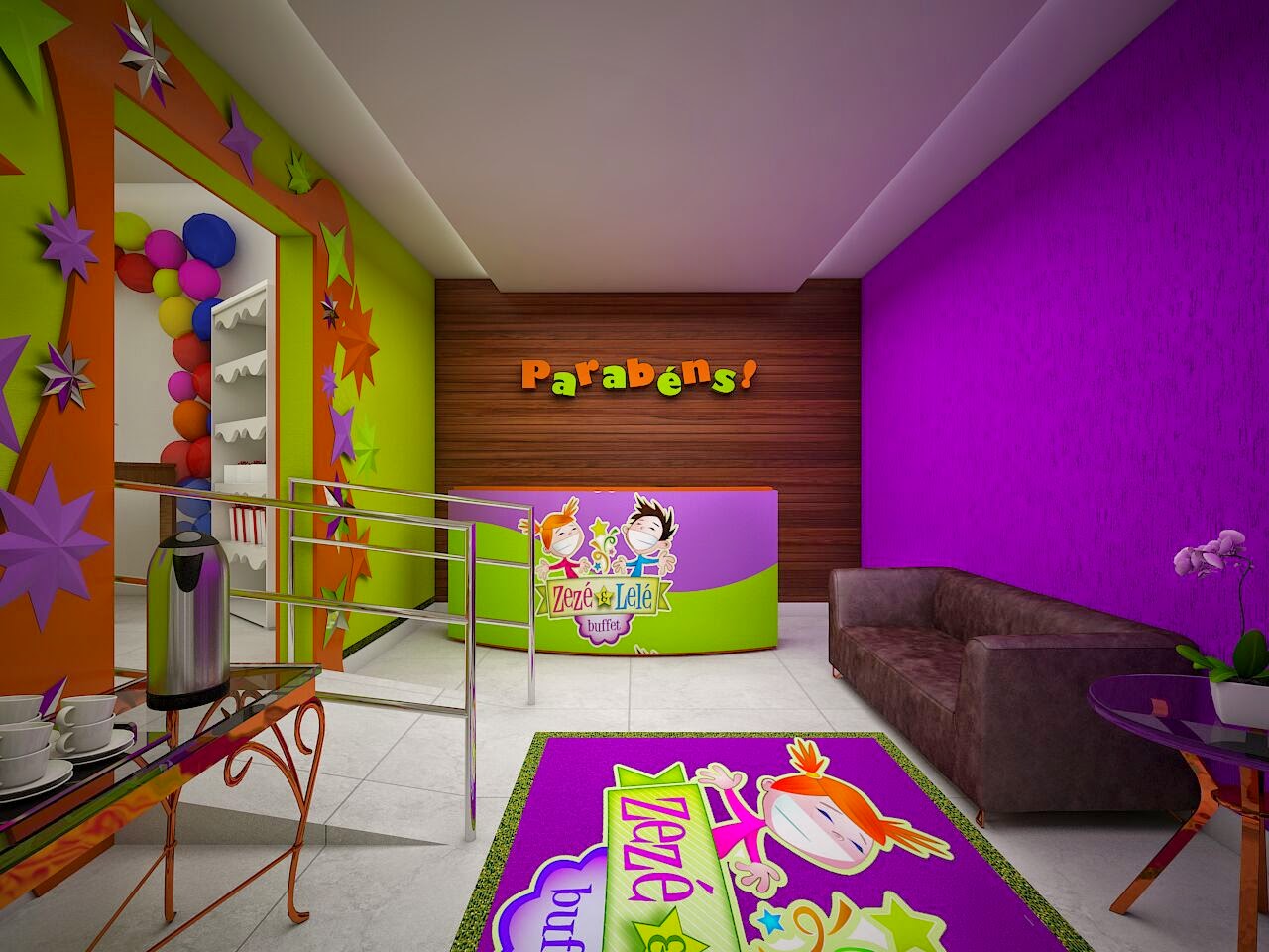 Buffet infantil - SP