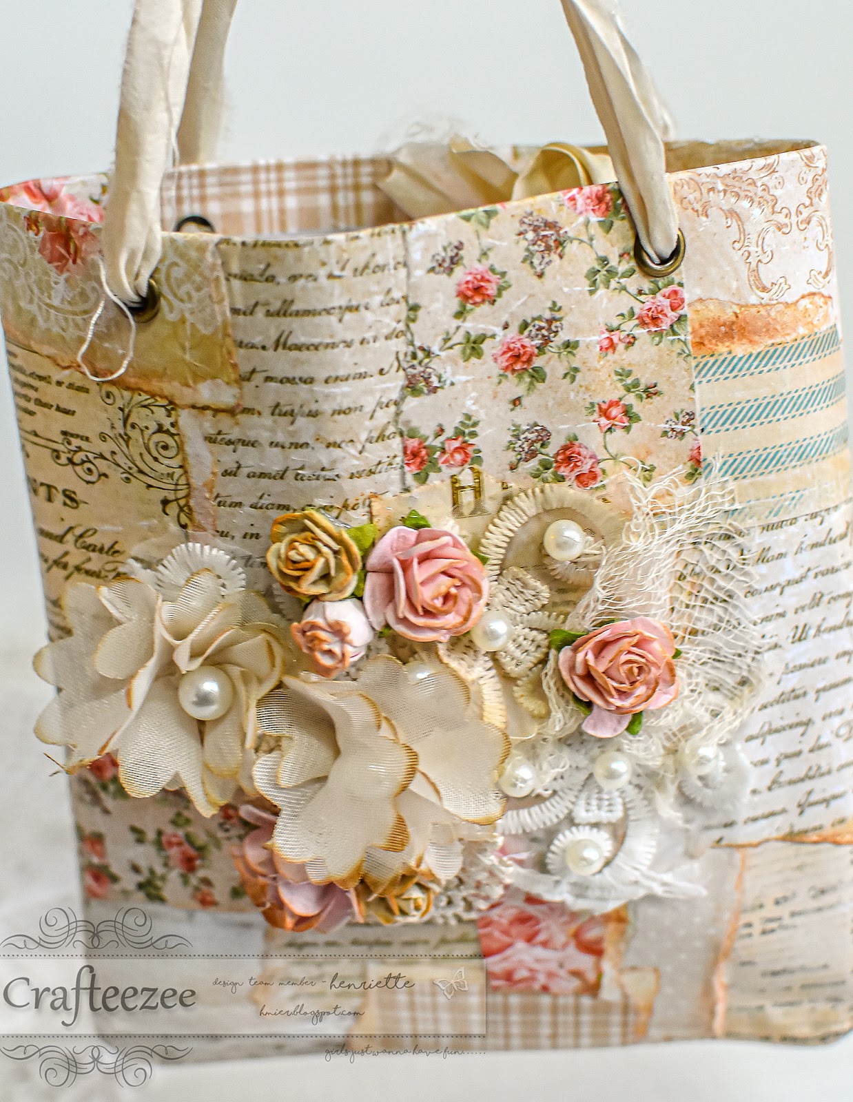 Mini journal and matching bag - Henriëtte van Mierlo