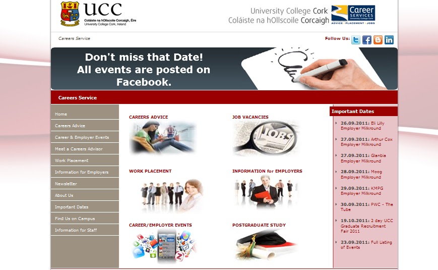 UCC Careers Advisory and Work Placement Service