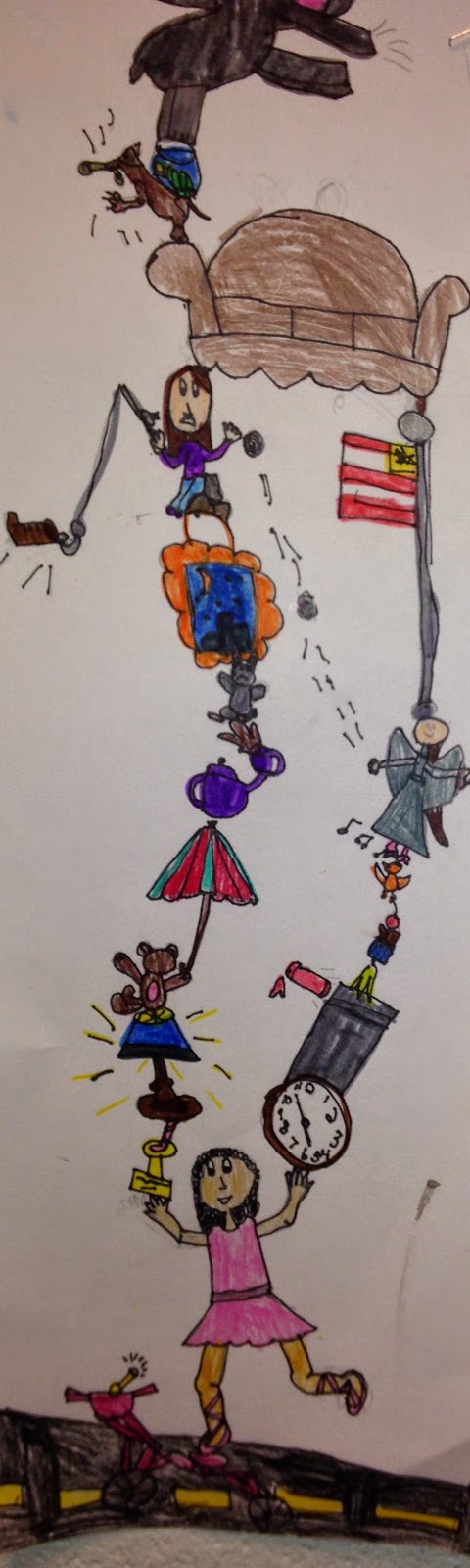 Art Room Blog: 5th Grade Balancing Act...