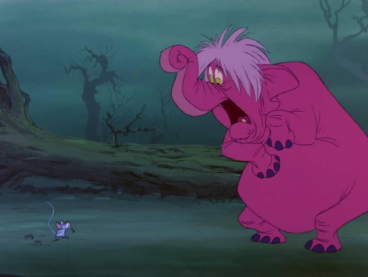 Deja View: Madame Mim as an Elephant