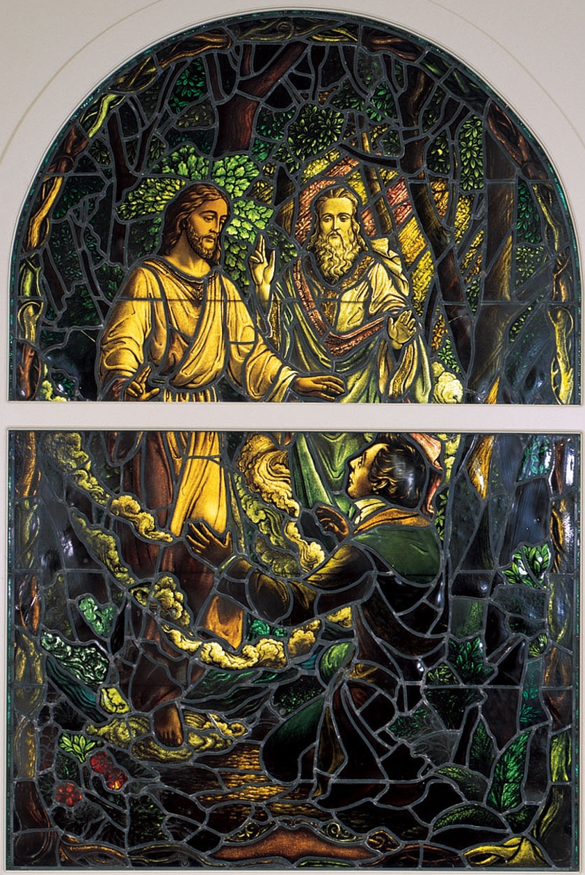 The Trumpet Stone: Latter-day Saint Temple Stained Glass - Scenes with ...
