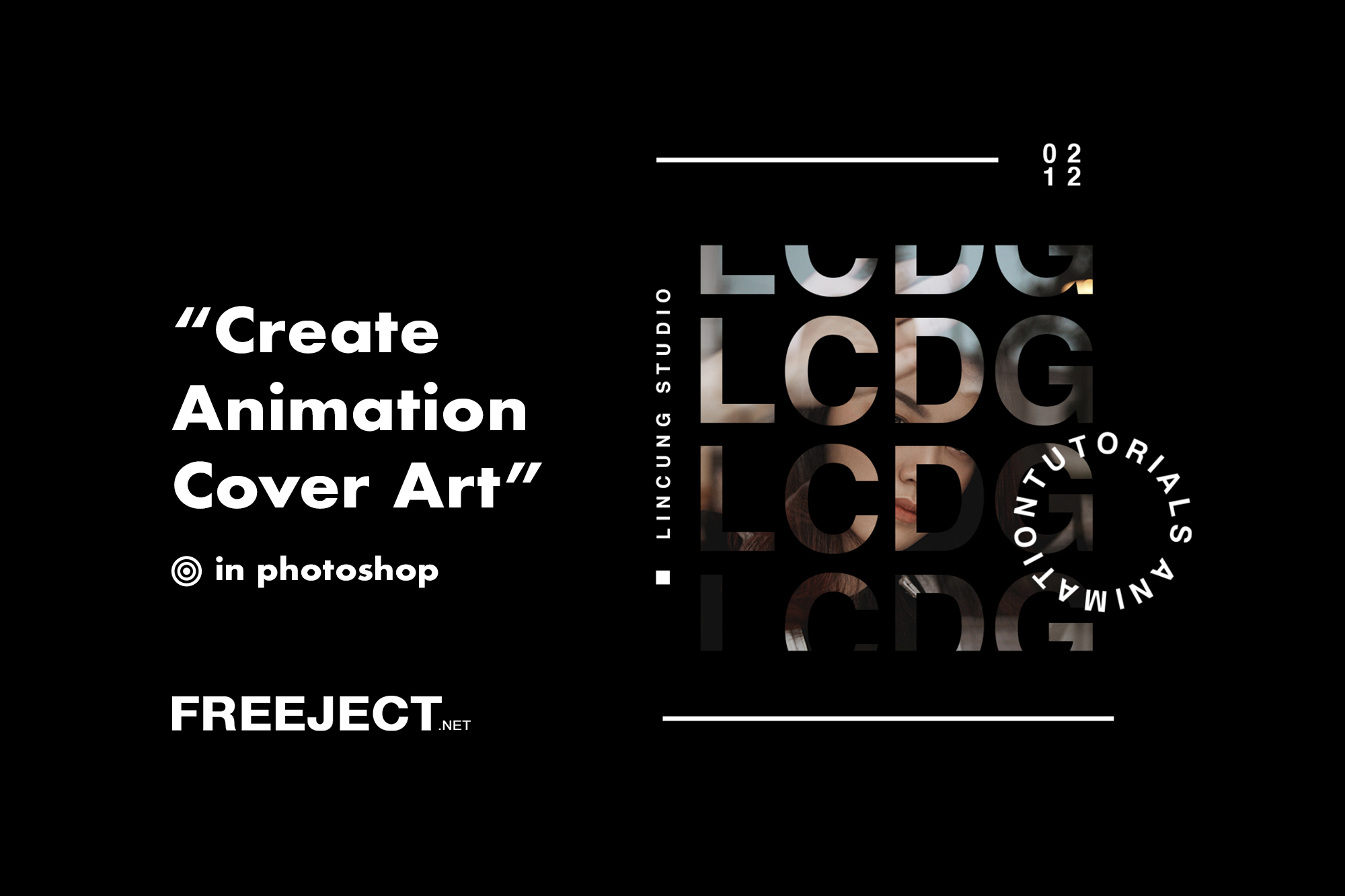 Create Runing Text Animation for Cover Art in Photoshop