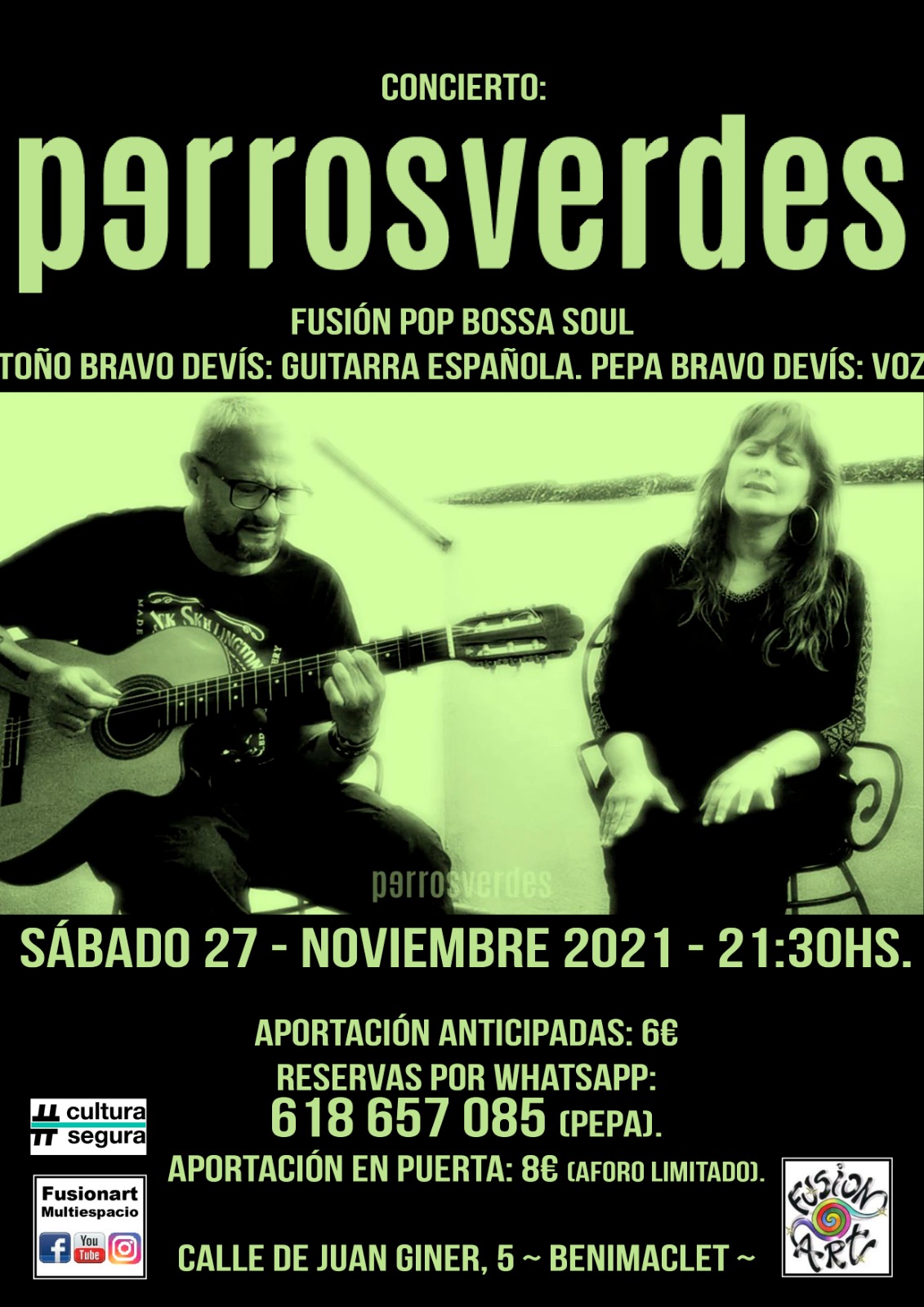 Perros verdes: Perros Verdes vuelven a FusionArt