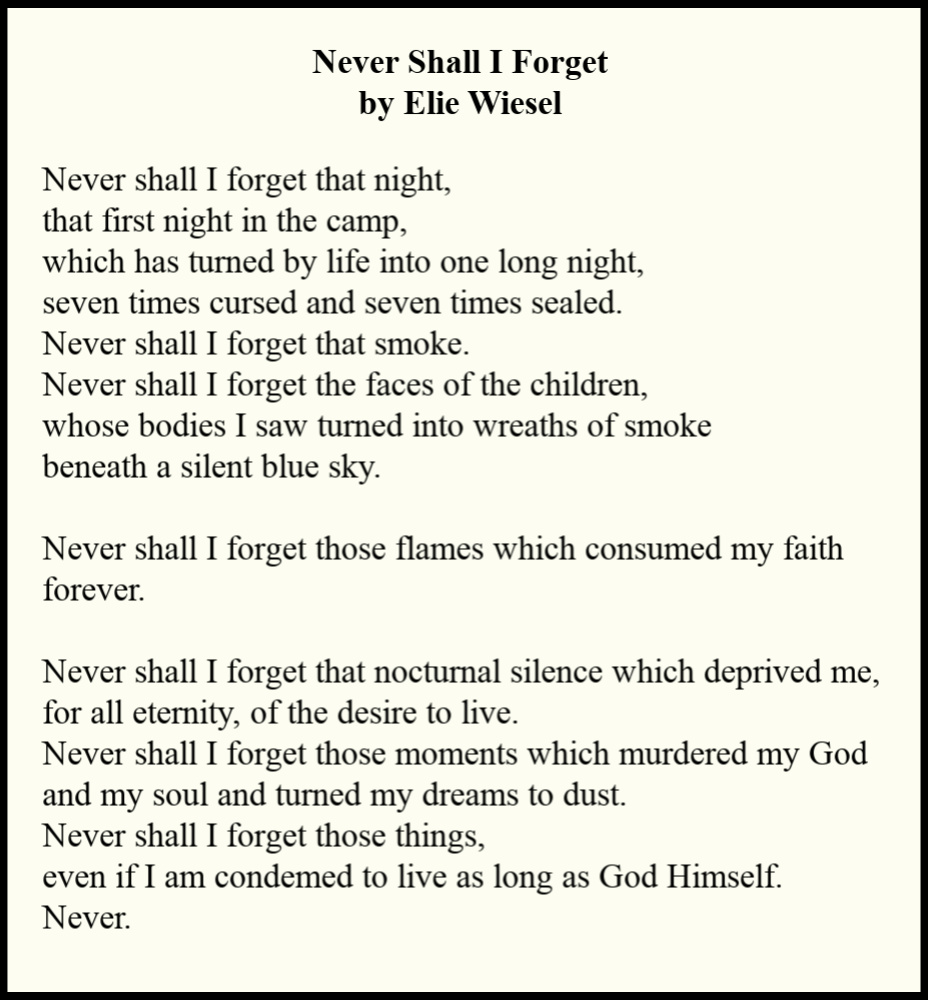 The Children's War: International Holocaust Remembrance Day: Never ...