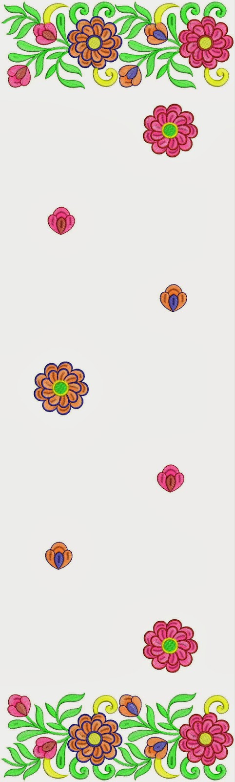 EmbDesignTube: Limited Addition Collection Of Dupatta Designs