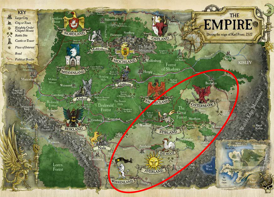 Con D de Dados: Imperiales de las provincias orientales para Warhammer ...