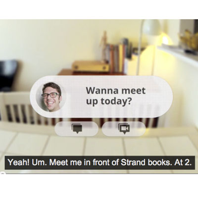 dood and hangout: Project Google Glass