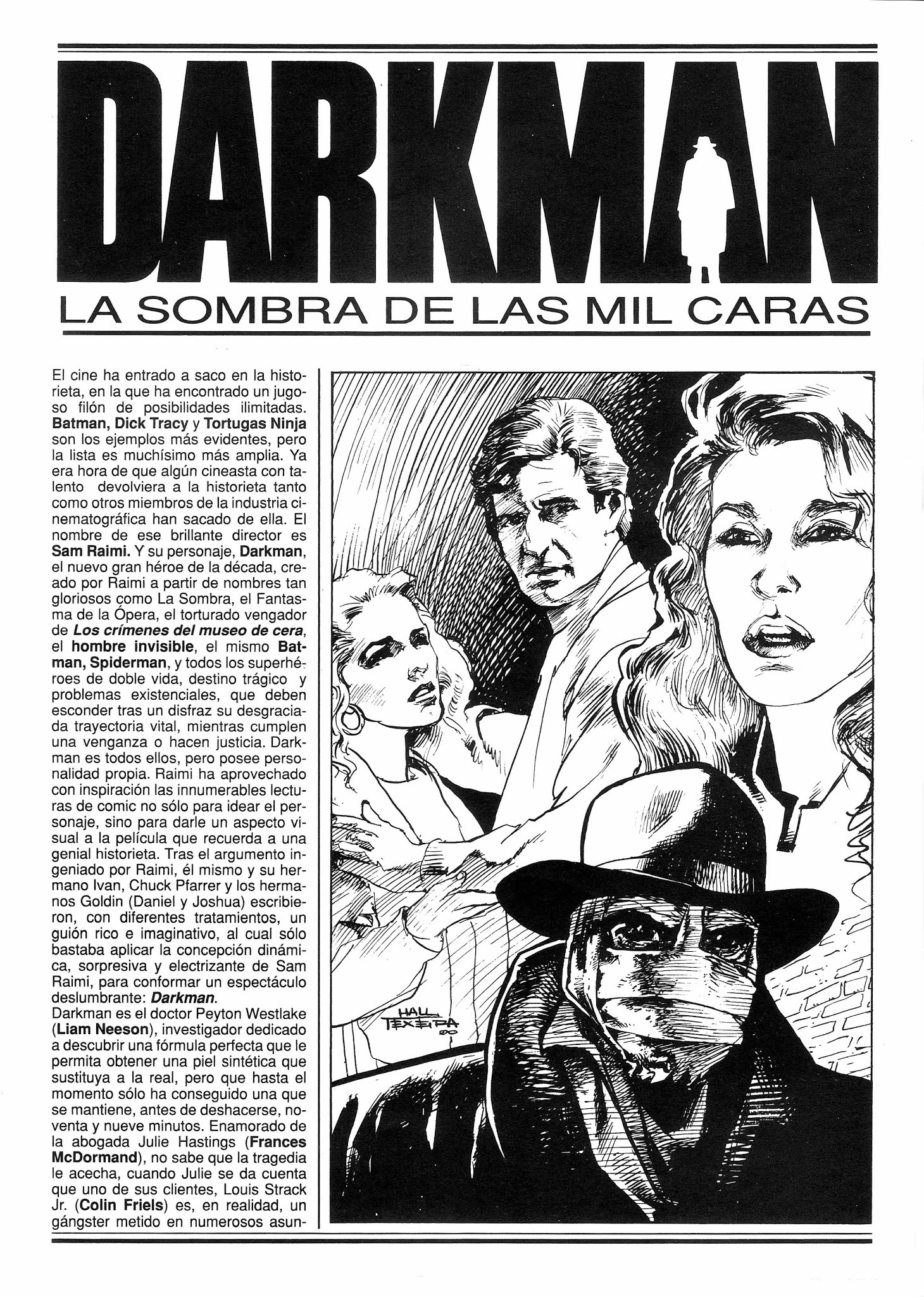 Galicia Comic: Darkman - Versión oficial en cómic de la pelicula