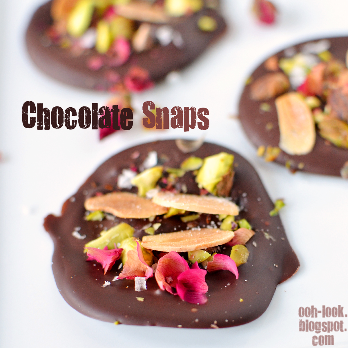 Ooh, Look...: Inspiring Chocolate Snaps with Sea Salt
