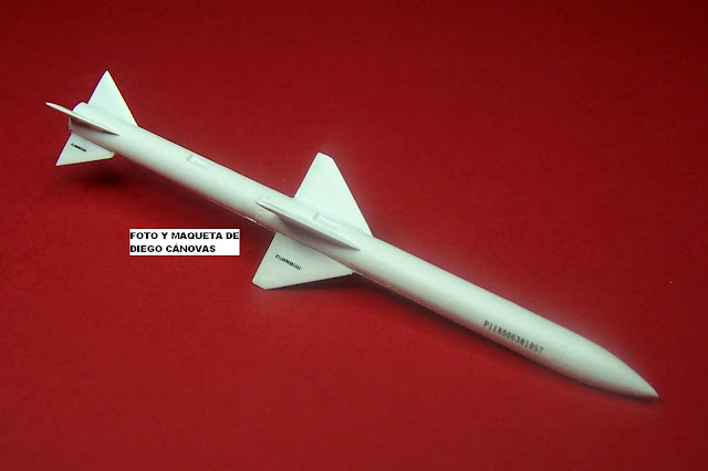 Maquetasdiego: 💥👉 PL-11 | MISIL AIRE-AIRE GUIADO DE ALCANCE MEDIO ...