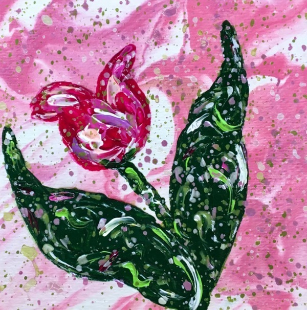 Kimberly Conrad Daily Paintings: Abstract Expressionist Flower Art ...