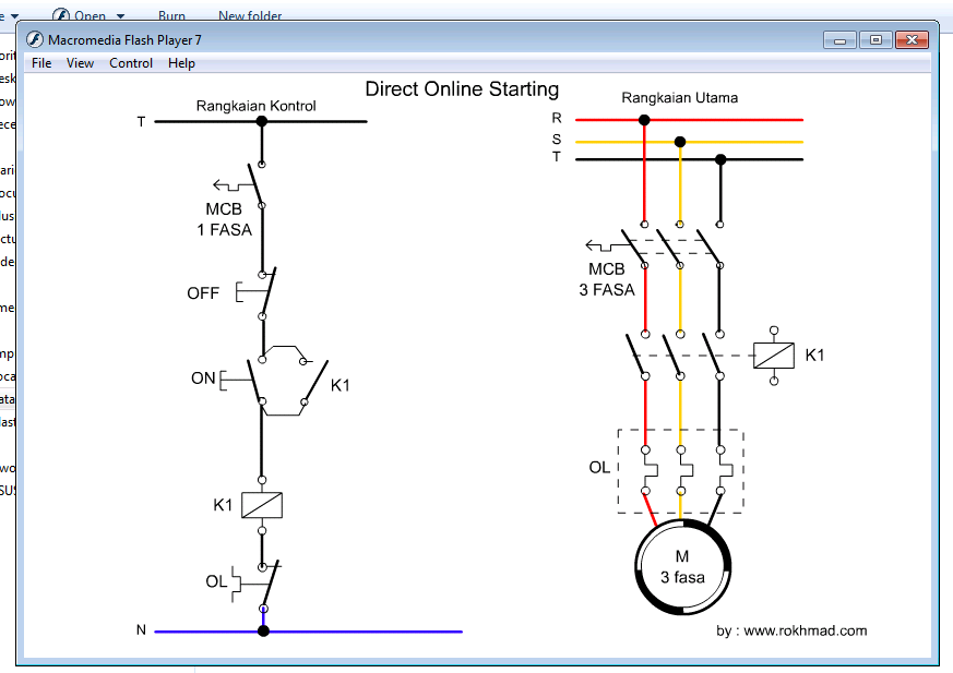 Simulasi Kontrol Motor Konvensional DOL (Direct Online Starting) ~ Blog ...