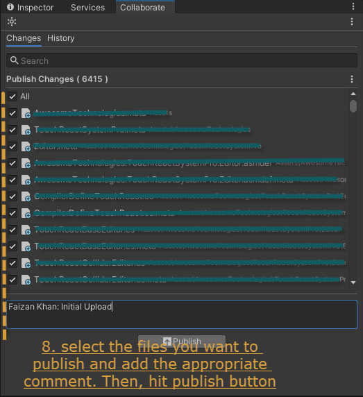 How to enable Unity Collaborate