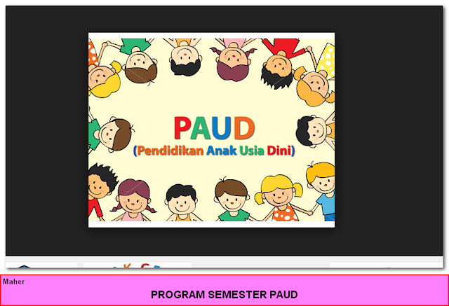Materi Prasekolah: DOWNLOAD CONTOH PROMES PAUD KURIKULUM 2013 TAHUN ...