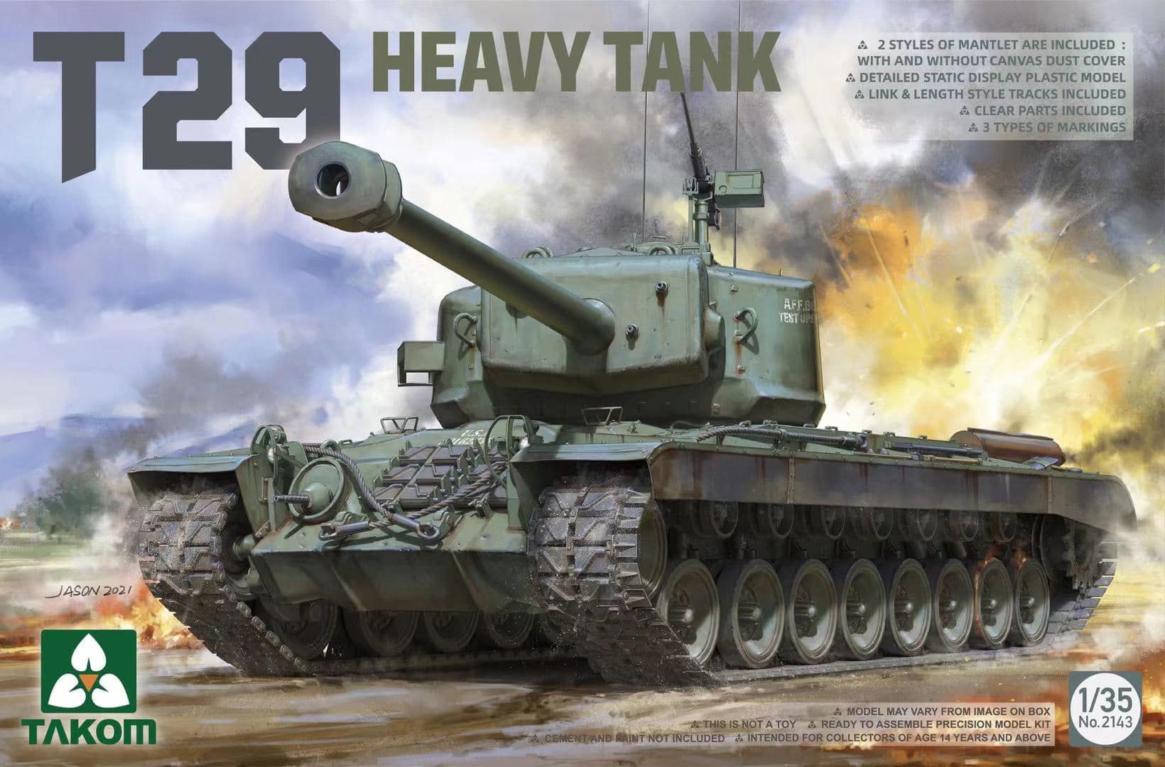 The Modelling News: Construction review Pt.II: T29 Heavy Tank from ...