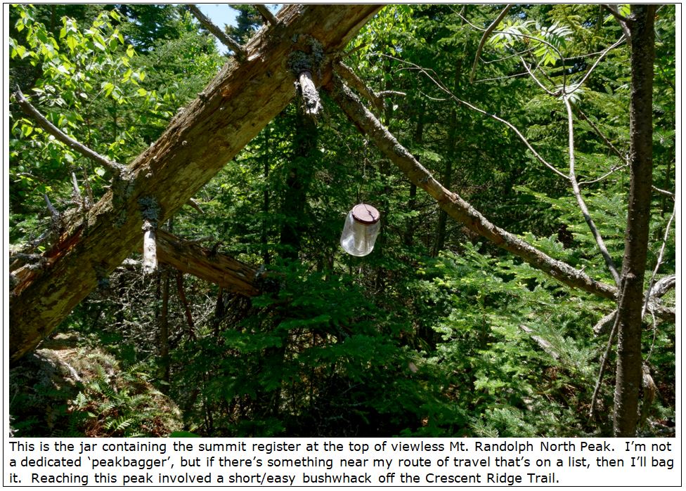 1HappyHiker: Loop Hike in the Crescent Range (Randolph, NH)