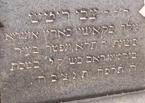 A Linguist's Guide to Genealogy: Tombstone Tuesday - Herman Rich