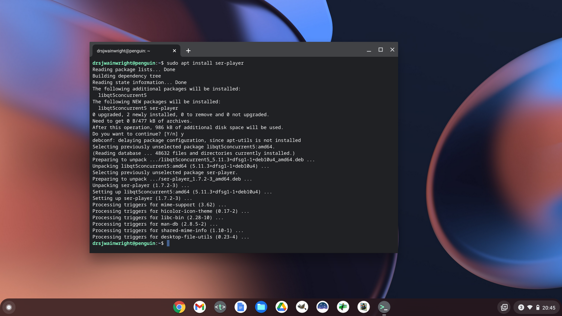 x-bit-astro-imaging: Installing Linux on a Chromebook, installing and ...