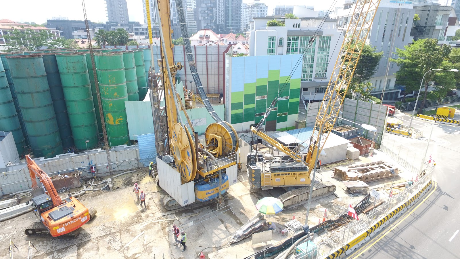 Thomson Line Construction: Stevens D-walls (V)