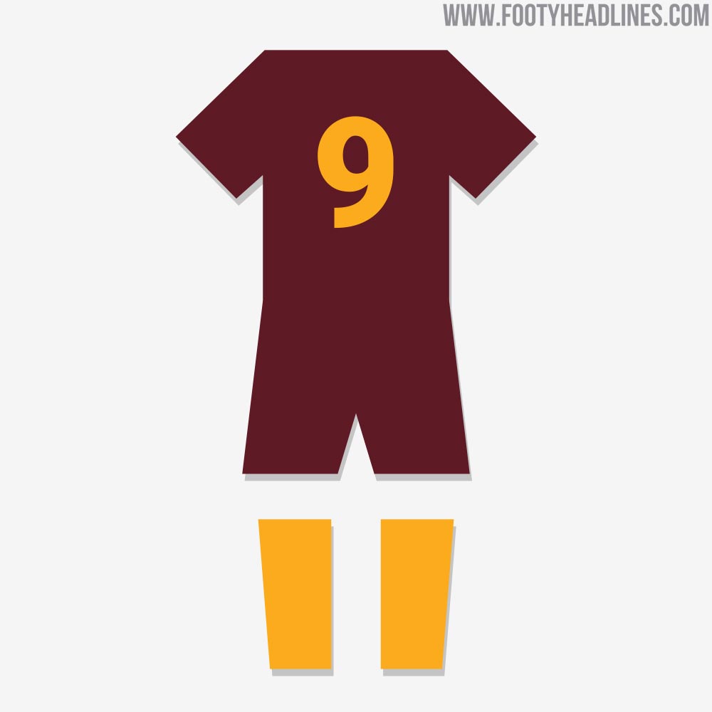 AS Roma 18-19 Home Kit Info Leaked - Footy Headlines