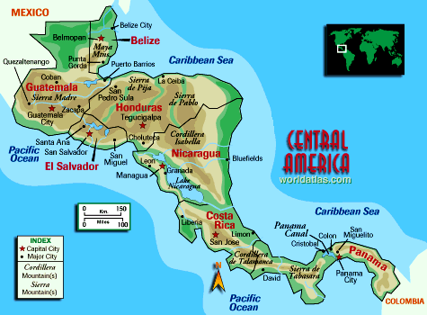 Generalities of the Americas Blog: Major landforms of Caribbean and ...