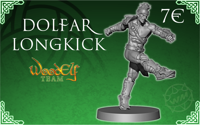 Tabletop Fix: Willy Miniatures - Wood Elf Team Kickstarter