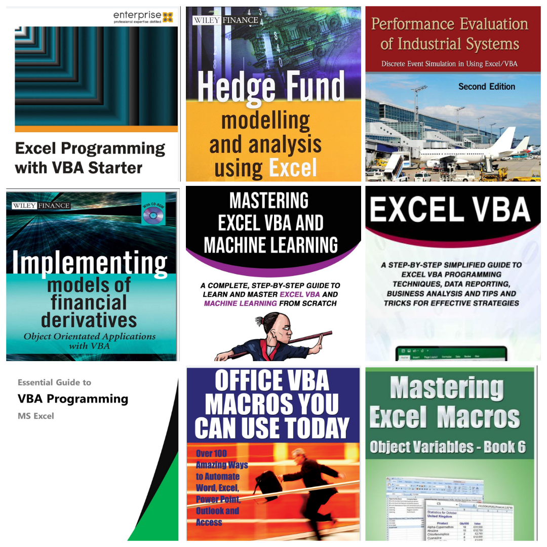 NEW FREE TOP 11 VBA MACRO EXCEL EBOOKS FREE DOWNLOAD ON EVBA.INFO - AUG ...