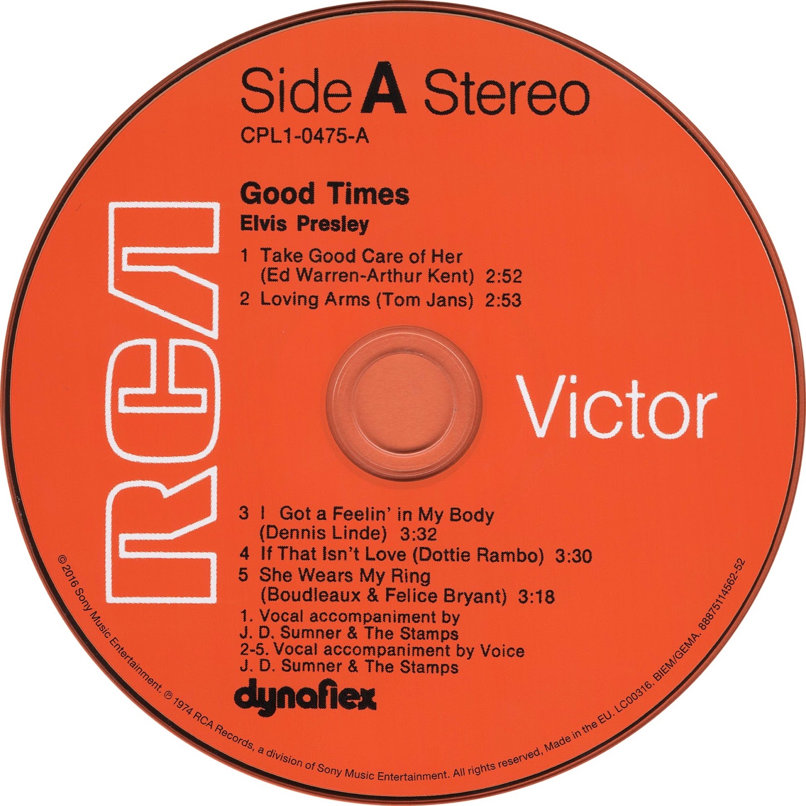 1974 Good Times - Elvis Presley - Rockronología