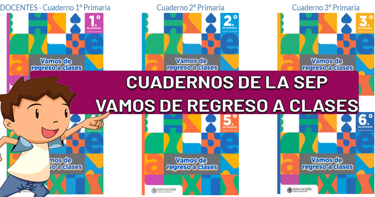 📚 CUADERNOS DE TRABAJO - Vamos de regreso a clases🎒