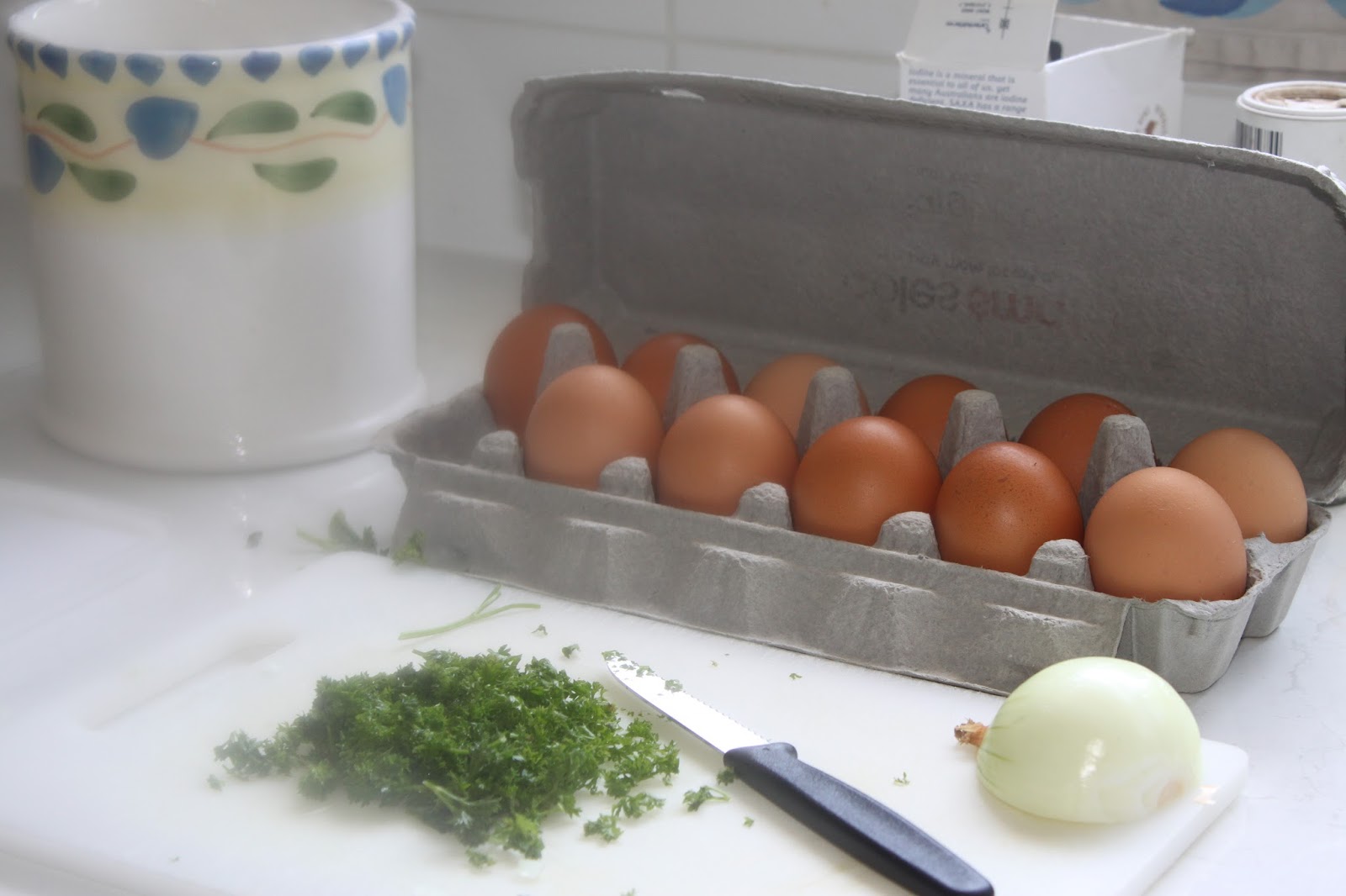 Dyna's Egyptian Cooking: Breakfast omelette the Mediterranean way ...