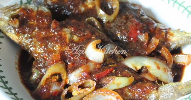 Ikan Aji Aji Masak Kicap Pedas - Azie Kitchen