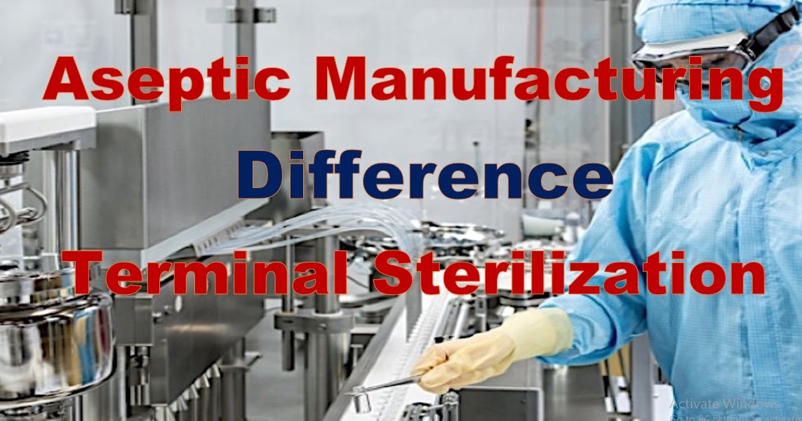 Aseptic manufacturing and terminal sterilization difference - Basics of ...