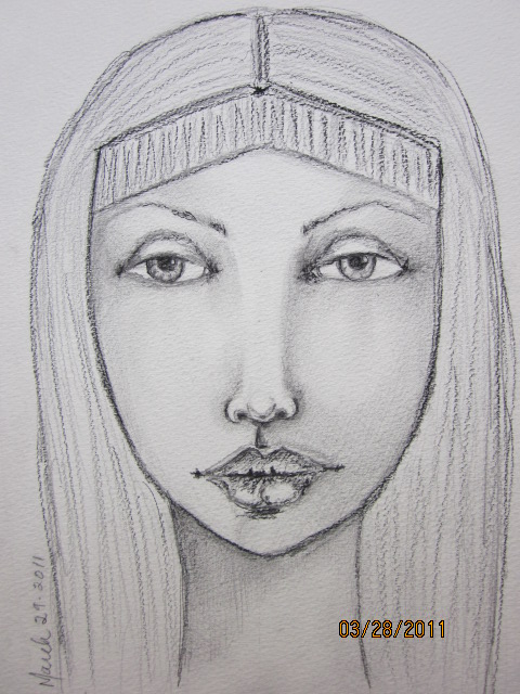 Art Expression: Pencil drawing practice