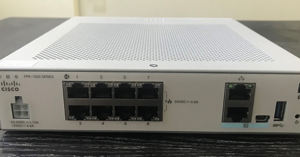My Cybersecurity Journal: Cisco Firepower 1010 Reimage FTD to ASA