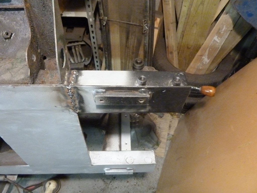 MG Midget 1965 MKII Restoration Project: Front Chassis Legs